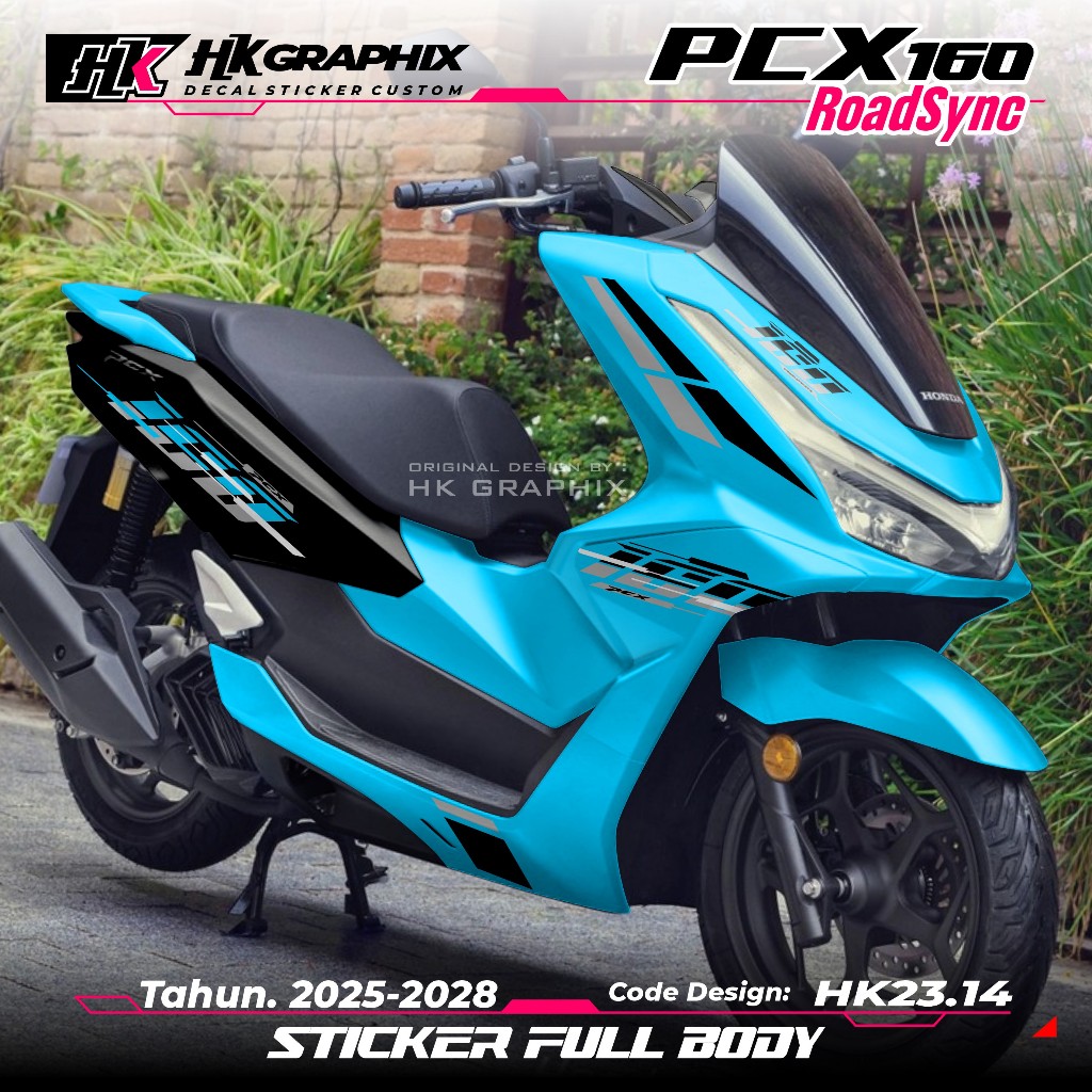 Jual COD Sticker Decal Full Body Honda PCX 160 RoadSync 2025 2026 Decal ...