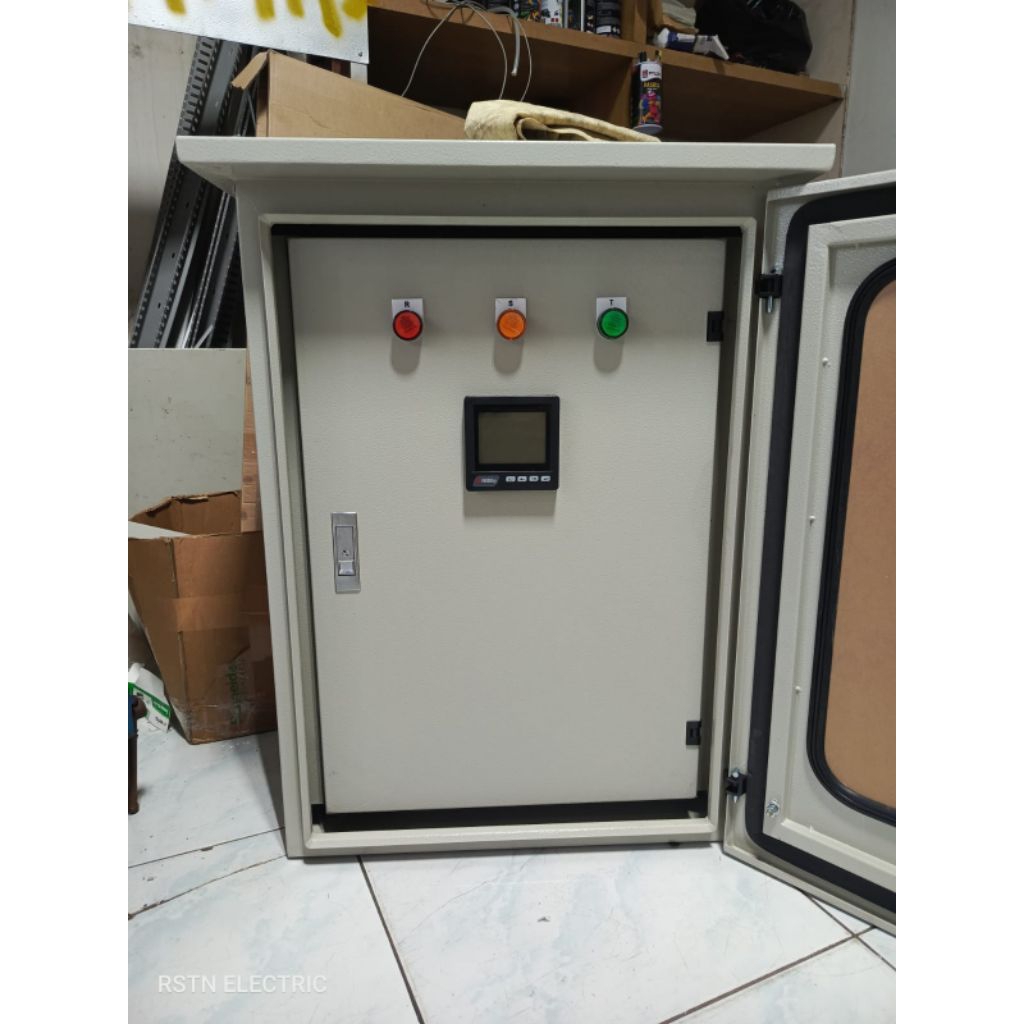Jual Panel Distribusi box double door mccb utama 3phase 100a schneider ...