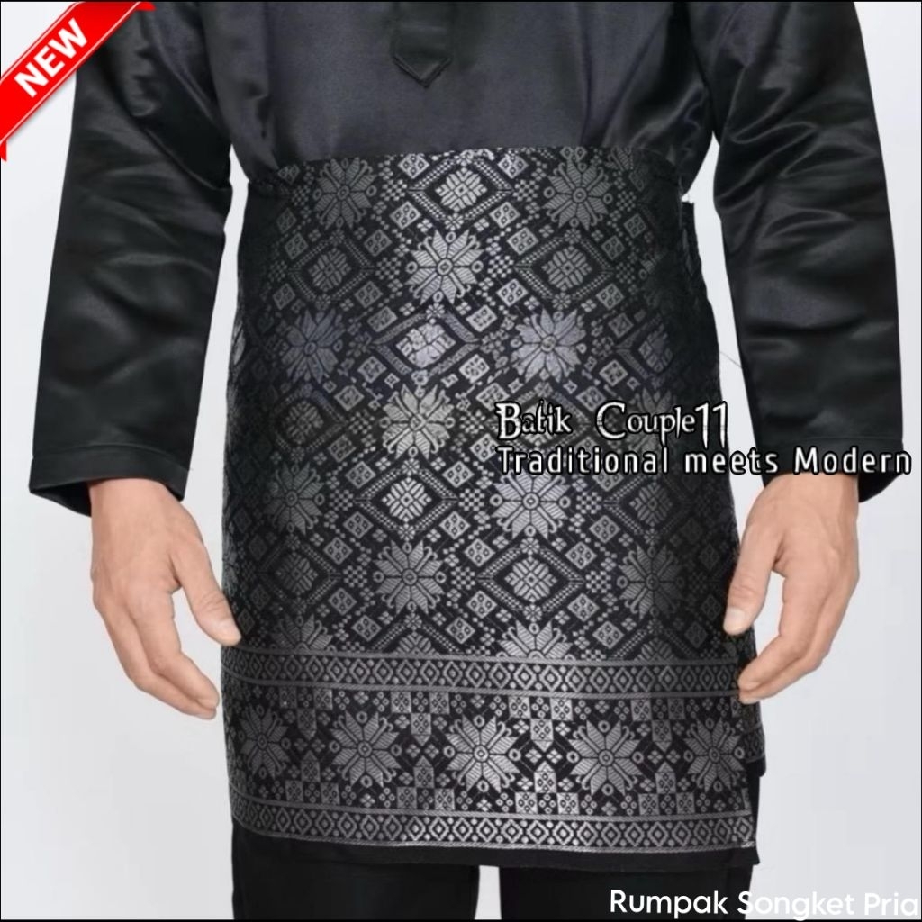 Jual Sarung Songket Bapak / Sampin Songket Pria Melayu / Sampin Songket ...
