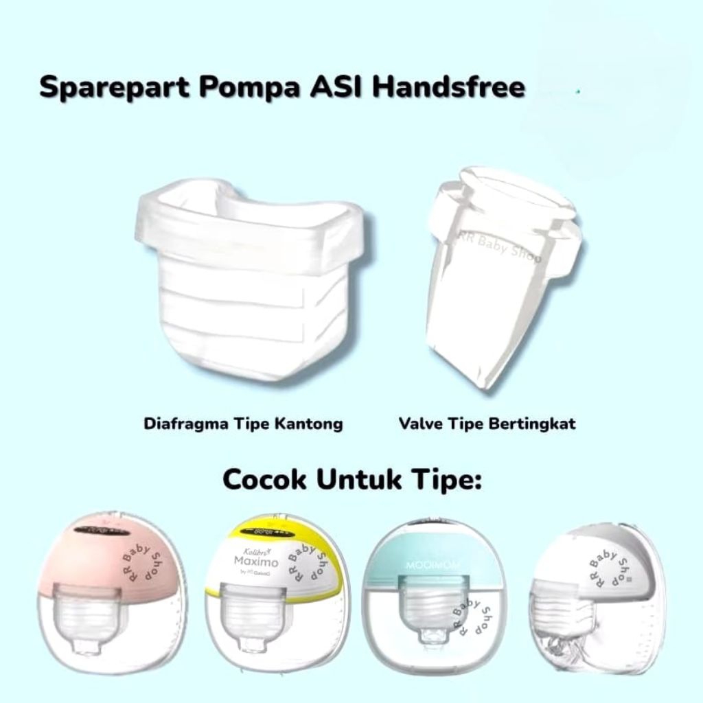 Jual Sparepart Pompa ASI Diafragma Kantong dan Valve Bertingkat / Suku ...