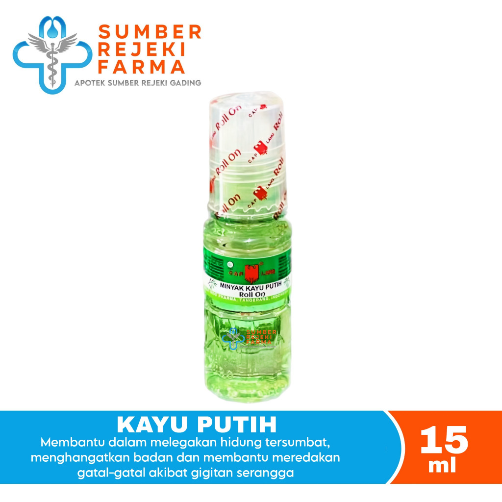 Jual Cap Lang Minyak Kayu Putih Roll On 15 ml | Shopee Indonesia