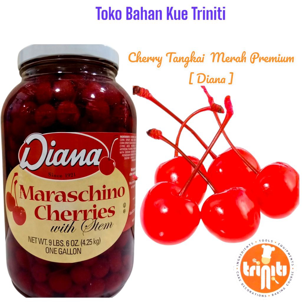 Jual Cherry Merah Tangkai 1 Toples 4,5Kg-Cherry Merah Diana | Shopee ...