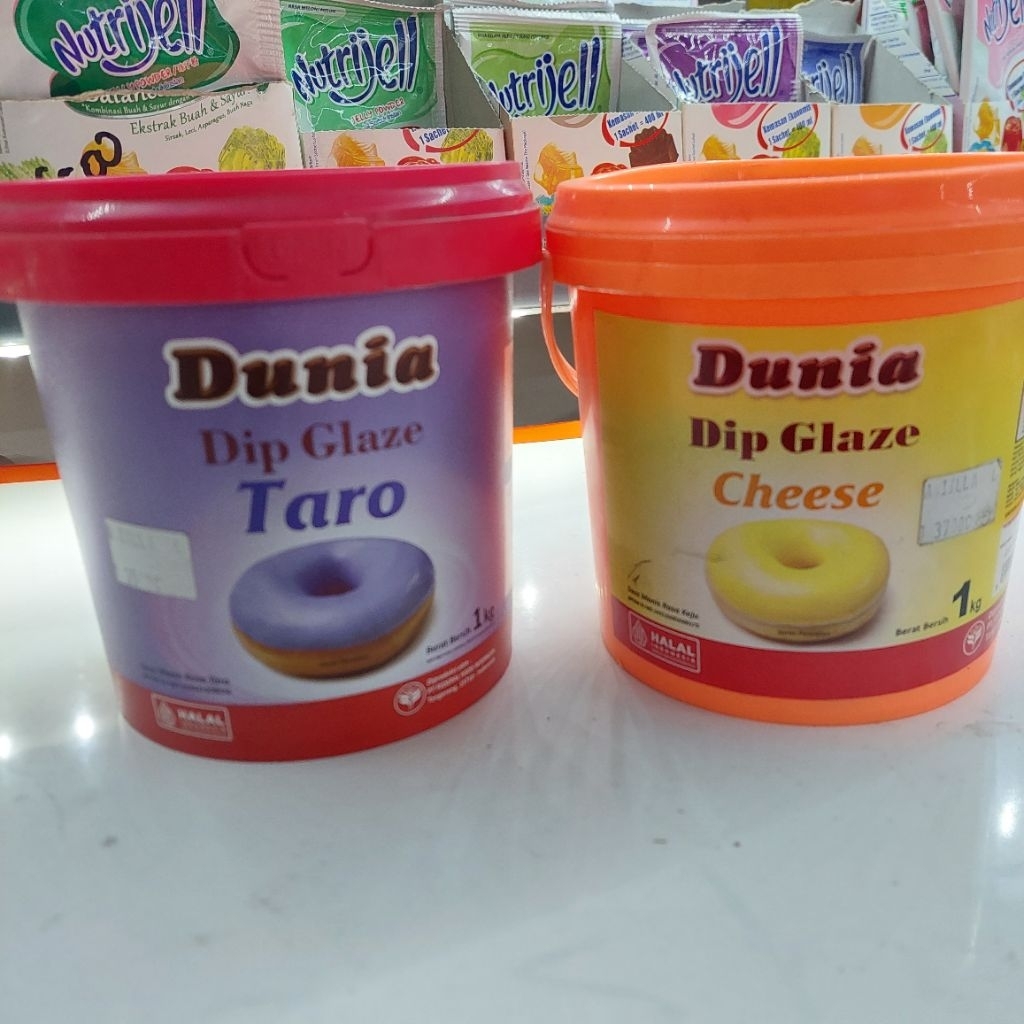 Jual Dip glaze/dunia dip glaze taro &cheez 1kg | Shopee Indonesia