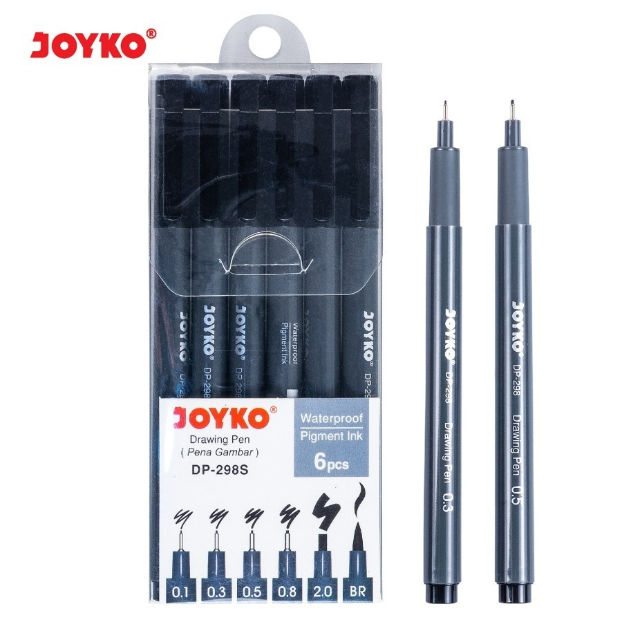 Jual Pulpen Drawing Pen Joyko DP 298S | Shopee Indonesia