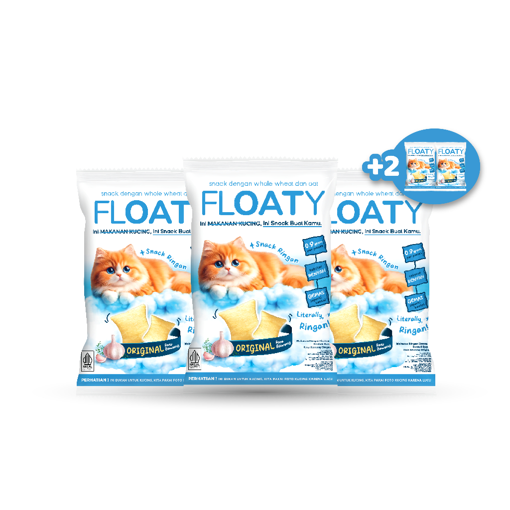 Jual BELI 3 GRATIS 2 - Floaty Snack Original 60 gr | Shopee Indonesia