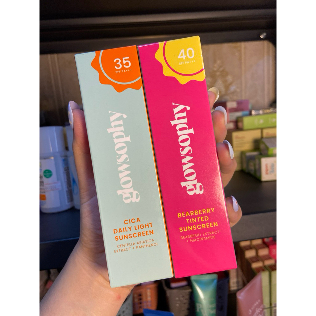 Jual Glowsophy Sunscreen | Bearberry Tinted Sunscreen SPF 40 PA ...