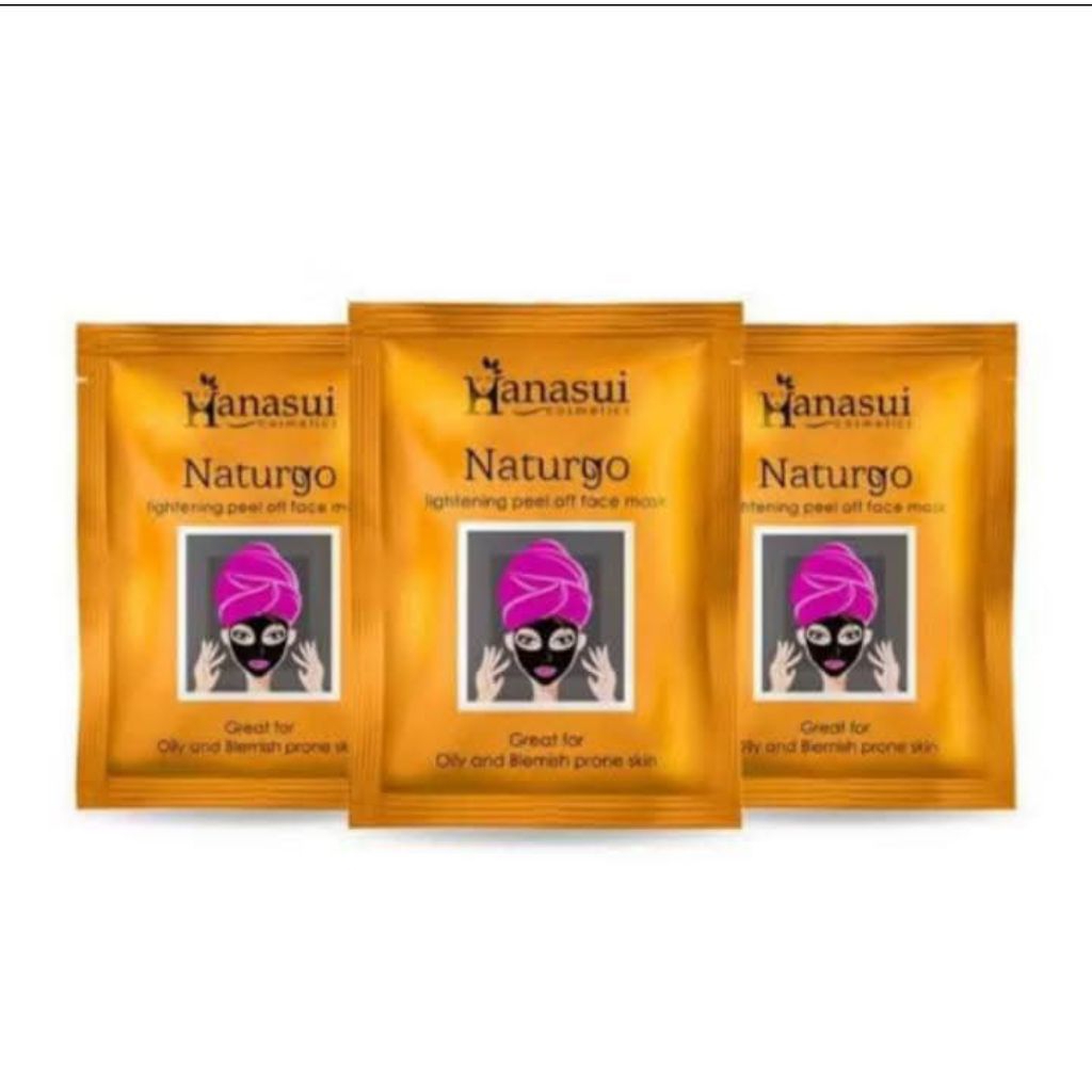 Jual Naturgo Lightening peel off mask | Sachet | Shopee Indonesia