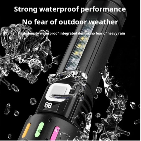 Jual NEW SENTER LED ZOOM SUPER TERANG WATERPROOF (L-41) - Rechargeable ...
