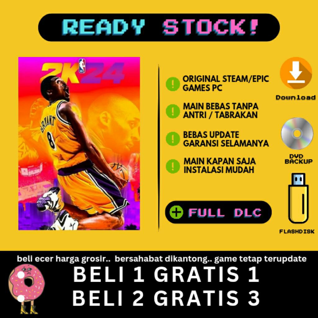 Jual NBA 2K24 - ORIGINAL PC GAME | Shopee Indonesia