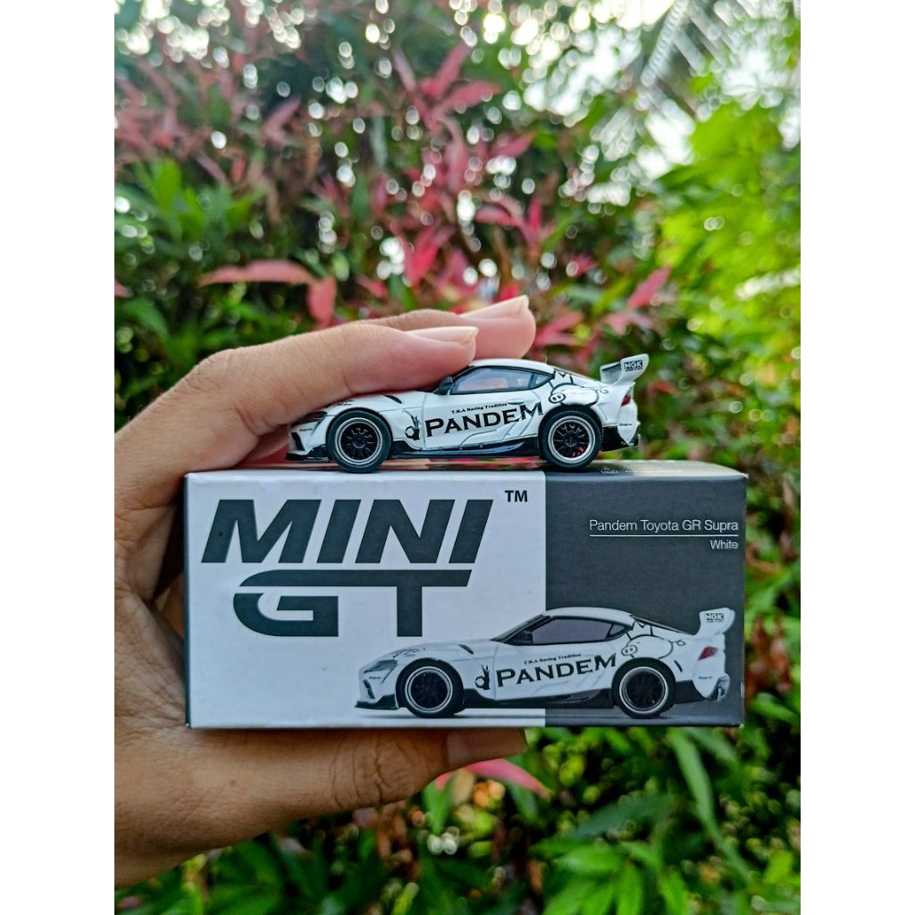 Jual Mini GT No 180 Pandem Toyota GR Supra White | Shopee Indonesia