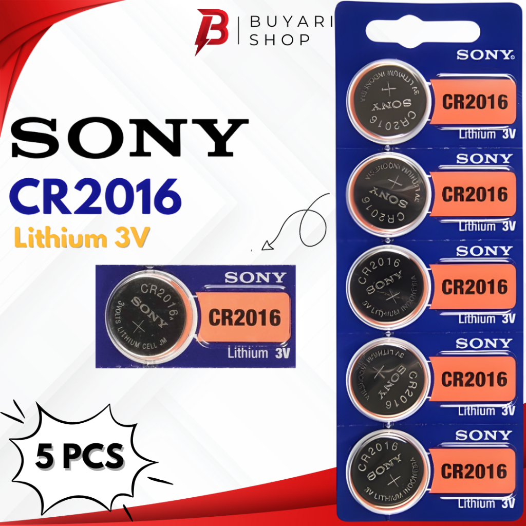 Jual ORIGINAL!! Baterai Remote Sony CR2016 3V Mobil Avanza Motor Monda ...