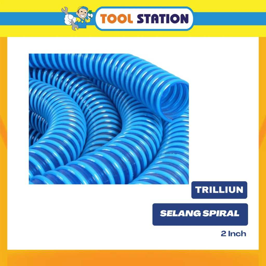 Jual Selang Spiral Trilliun 2 Inci 5m dan 6m | Shopee Indonesia