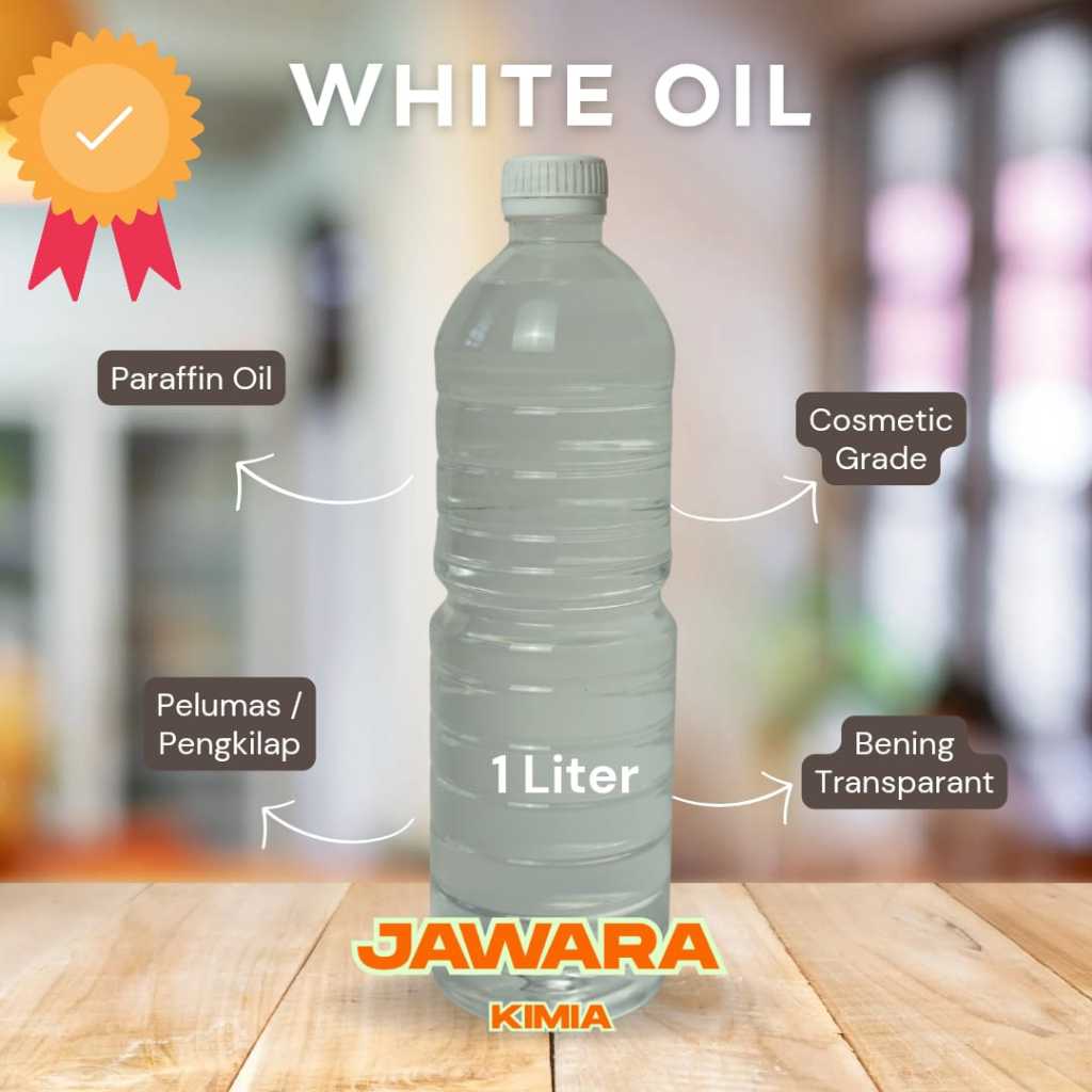 Jual Pure White Oil / Mineral Oil USP Grade A - 1lt | Shopee Indonesia