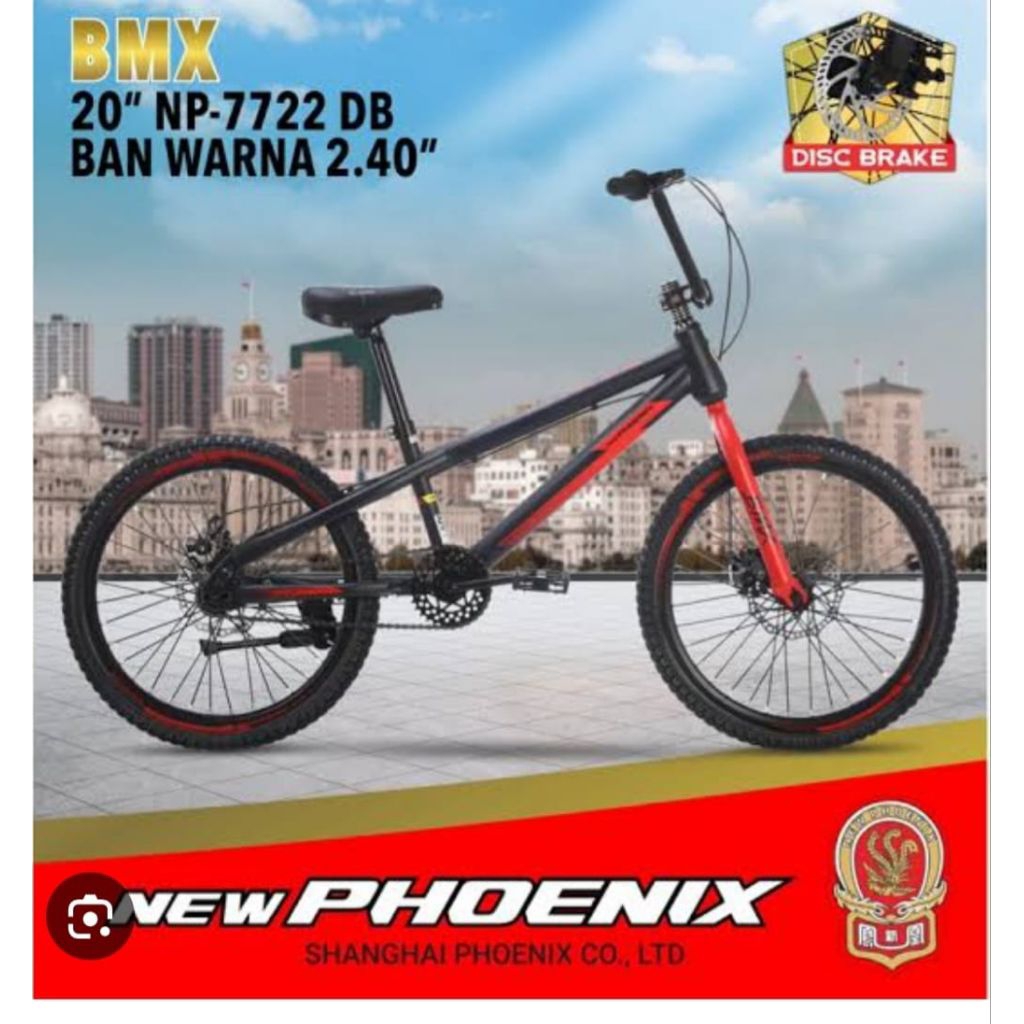 Jual sepeda uk 20 bmx New Phoenix / velion / axxil / element coyote ban ...