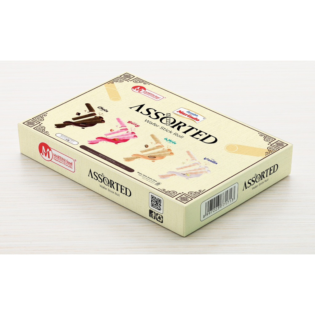 Jual ASSORTED WAFER STIK ROLL 75GR, 1 Dus isi 24 PCS | Shopee Indonesia