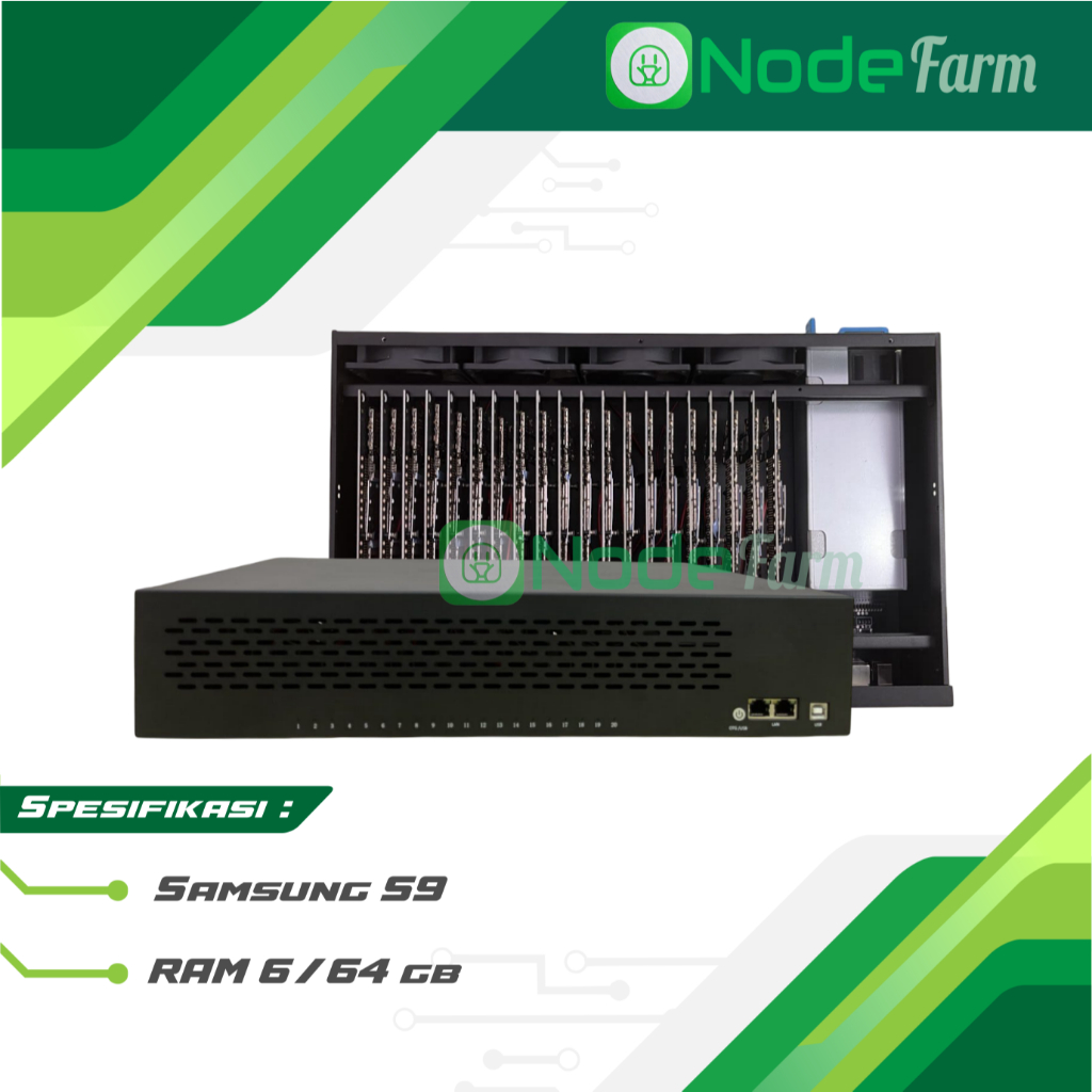 Jual Box Phone Farm Full Set for Samsung S9 6/64 | Shopee Indonesia