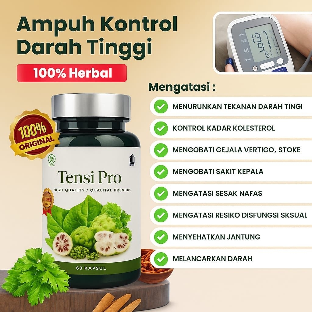 Jual Kapsul Tensi Pro Asli Original-Obat Hipertensi-Madu Pd Tensi Asli ...