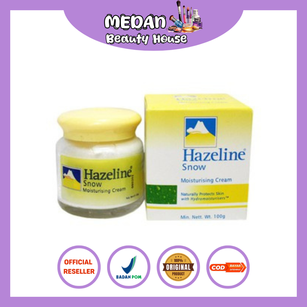 Jual (EXP 2028) Hazeline Snow Malaysia Moisturising Cream Original ...