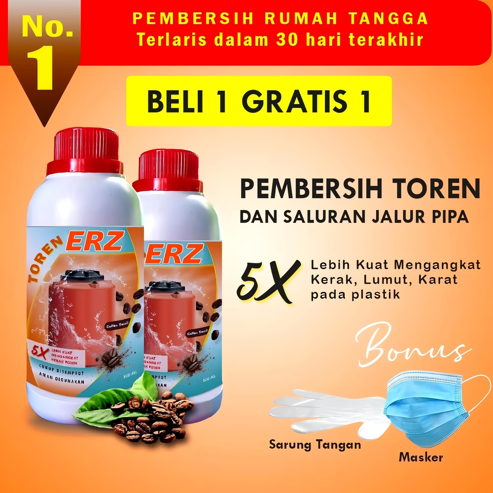 Jual BUY 1 GET 1 BRAZZ CAIRAN PEMBERSIH TOREN PARALON TANGKI / TANDON ...