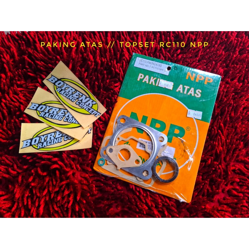 Jual Paking gasket top set RC100 RC 100 RC110 RC 110 Tornado GX Npp - BOYRENK RACING CONCEPT ...