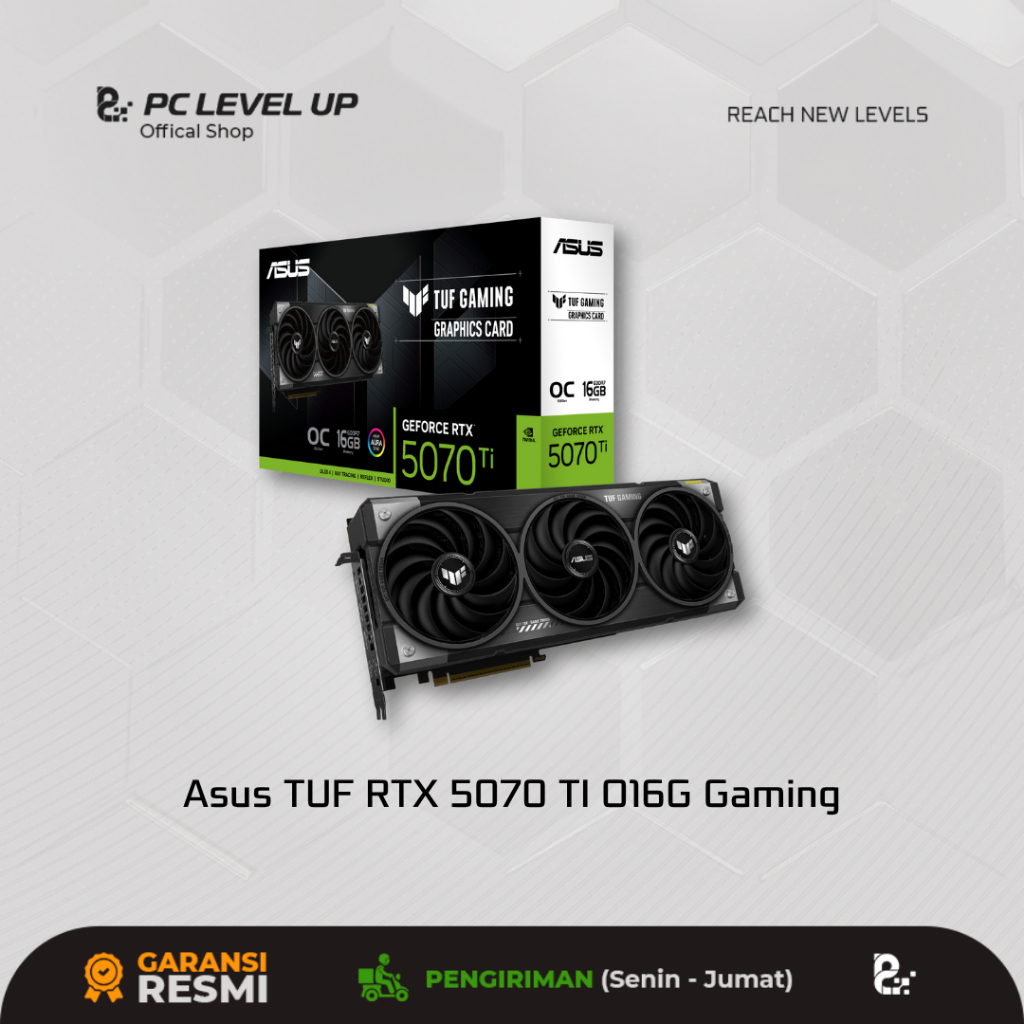 Jual VGA Card Asus TUF RTX 5070 TI O16G Gaming | Shopee Indonesia