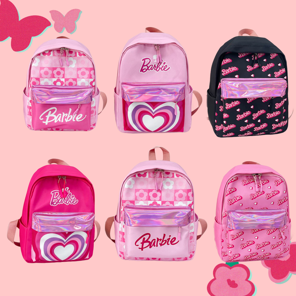 Jual BAB525 Tas anak anak barbie kartun ransel anak sekolah backpack ...