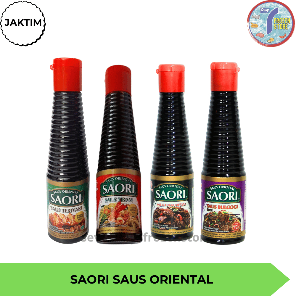 Jual Saori Saus Tiram | Teriyaki | Lada Hitam Botol | Shopee Indonesia
