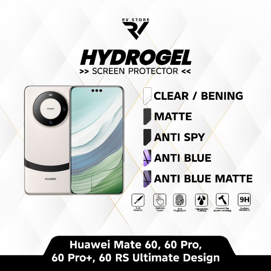 Jual Anti Gores Hydrogel Huawei Mate 60, 60 Pro, 60 Pro+, 60 RS Ultimate Design | Shopee Indonesia