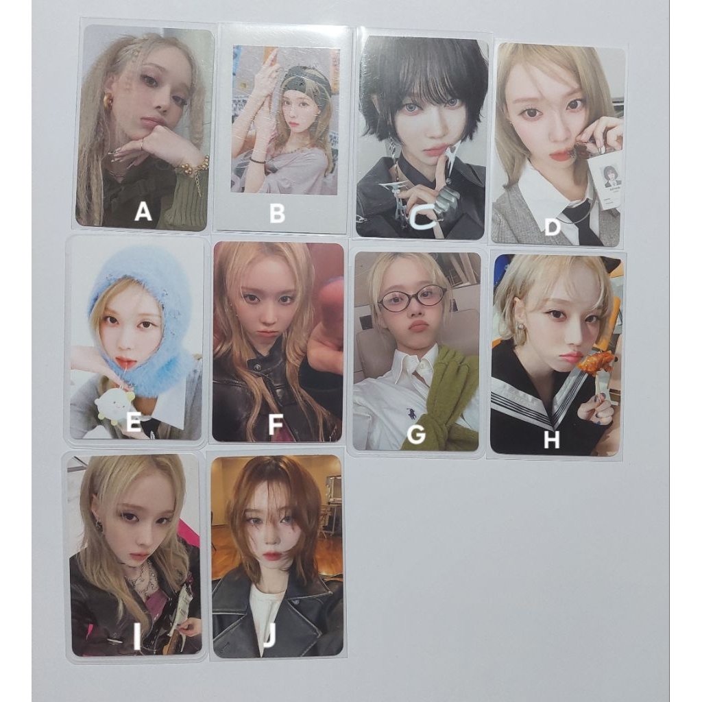 Jual [BACA DESKRIPSI] Photocard winter smini kms tanktop md china aespa ...