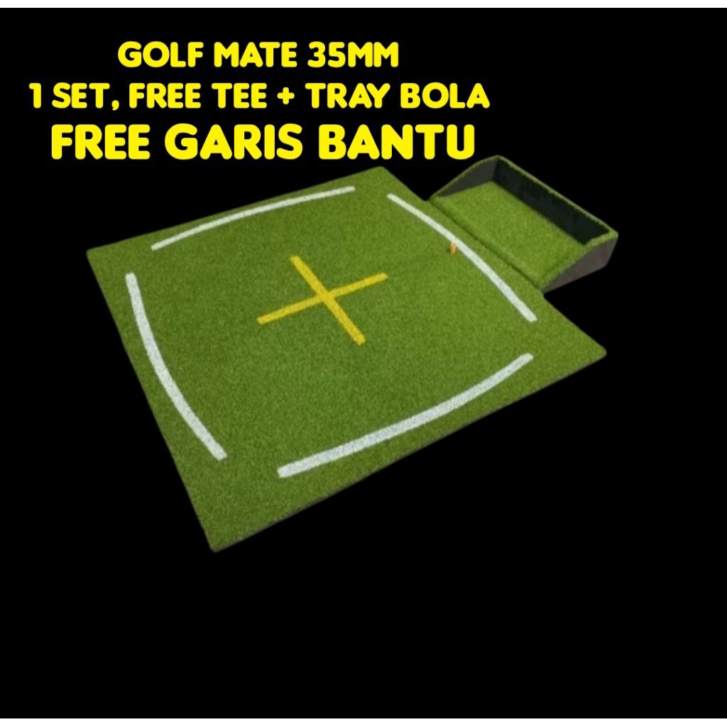 Jual Karpet Driving Golf Ukuran 1m x 1m (Driving Range Premium Quality ...