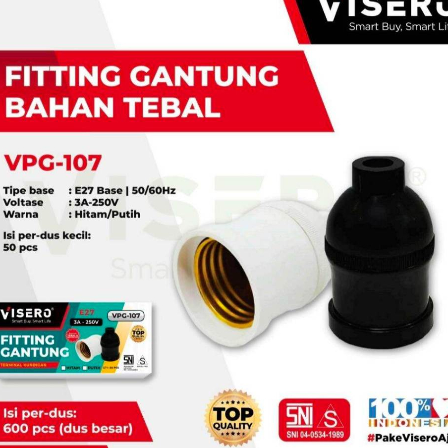 Jual FITTING GANTUNG VISERO VPG-107 ( TEBAL ) | Shopee Indonesia