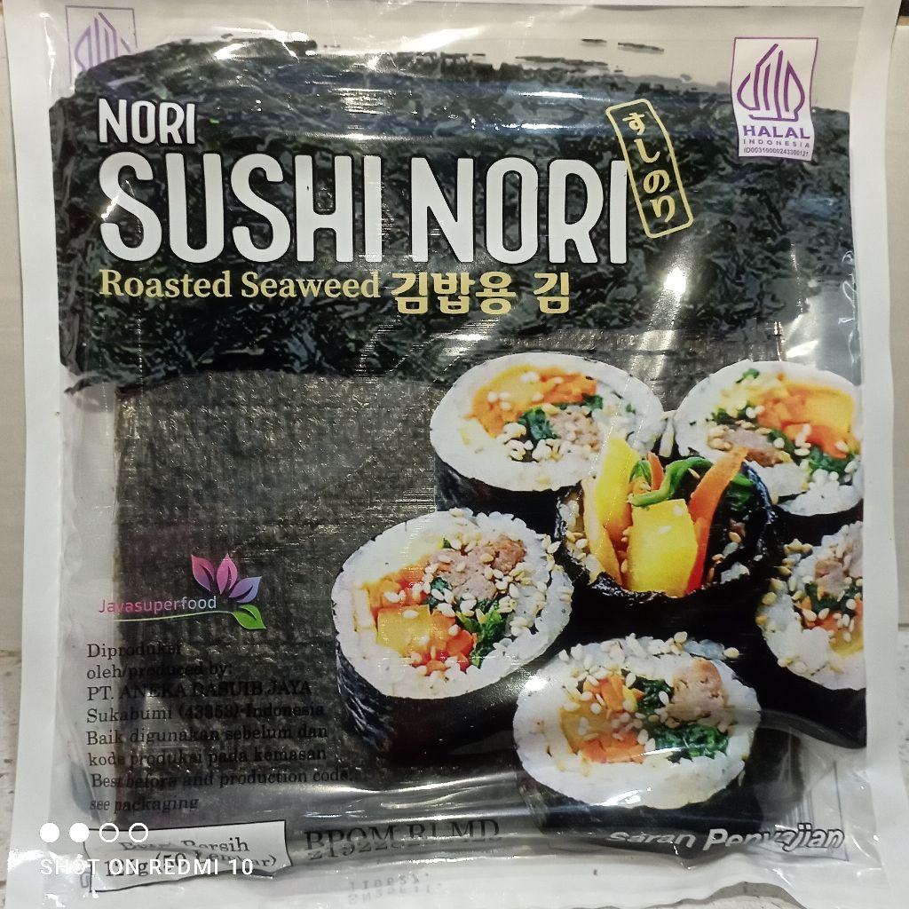 Jual (SALE) Sushi nori 50 lembar sushi nori sakao tokinori bes kulit ...
