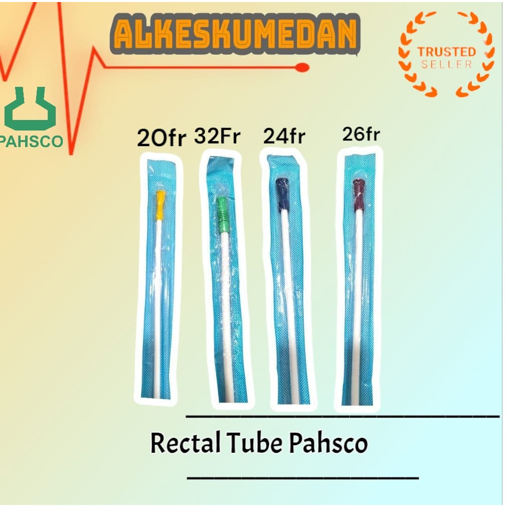 Jual RECTAL TUBE PAHSCO STERIL/SELANG REKTAL CATHETER PAHSCO | Shopee ...