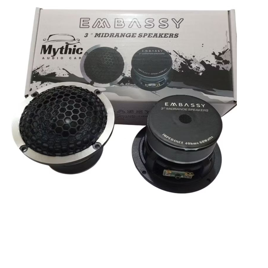 Jual Speaker 3 Inch Midrange Embassy 3" Ram Jaring Besi Platinum ...