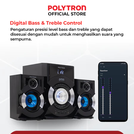 Jual POLYTRON Multimedia Speaker PMA 9527 ORIGINAL | Shopee Indonesia