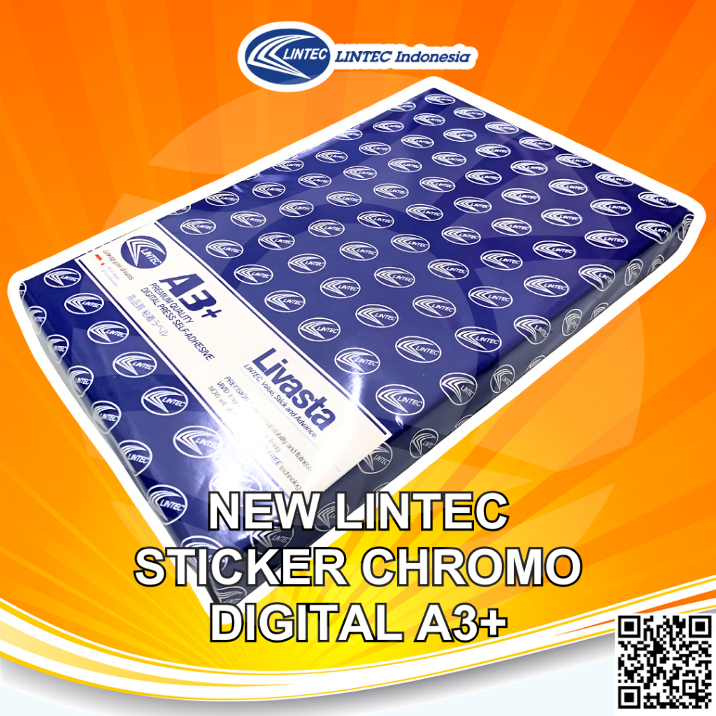 Jual Lintec Sticker Label Chromo Bontak A3+ New Stiker Kromo Glossy ...