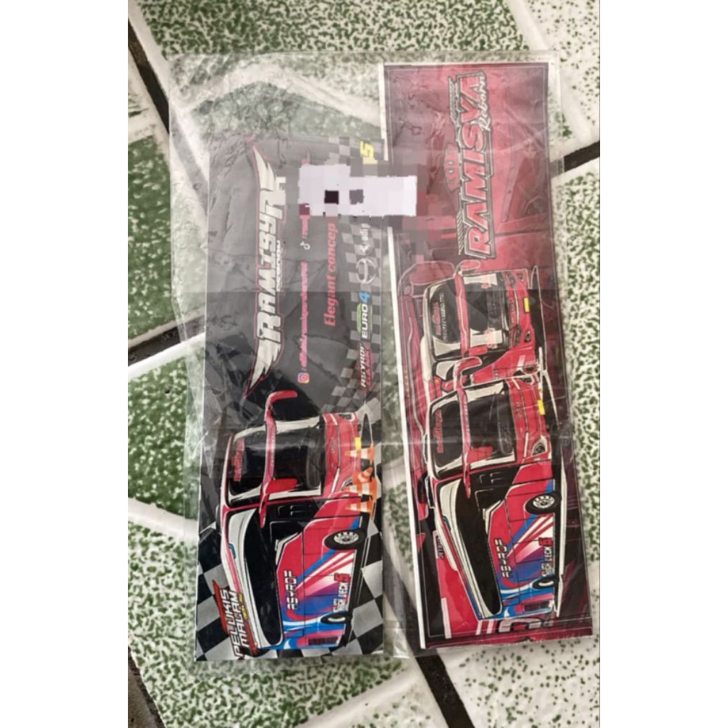 Jual stiker bus afa "ramisya" | Shopee Indonesia