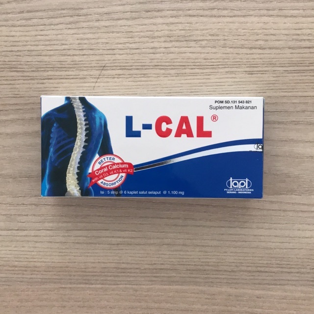 Jual L-CAL 𝟏 𝐊𝐎𝐓𝐀𝐊 𝐈𝐒𝐈 𝟑𝟎 𝐊𝐀𝐏𝐋𝐄𝐓 - Suplemen Kalsium dan Magnesium Untuk ...