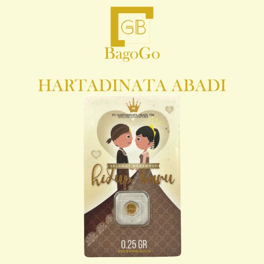 Jual Logam Mulia!! Hartadinata Gift Series Selamat Menempuh Hidup Baru ...