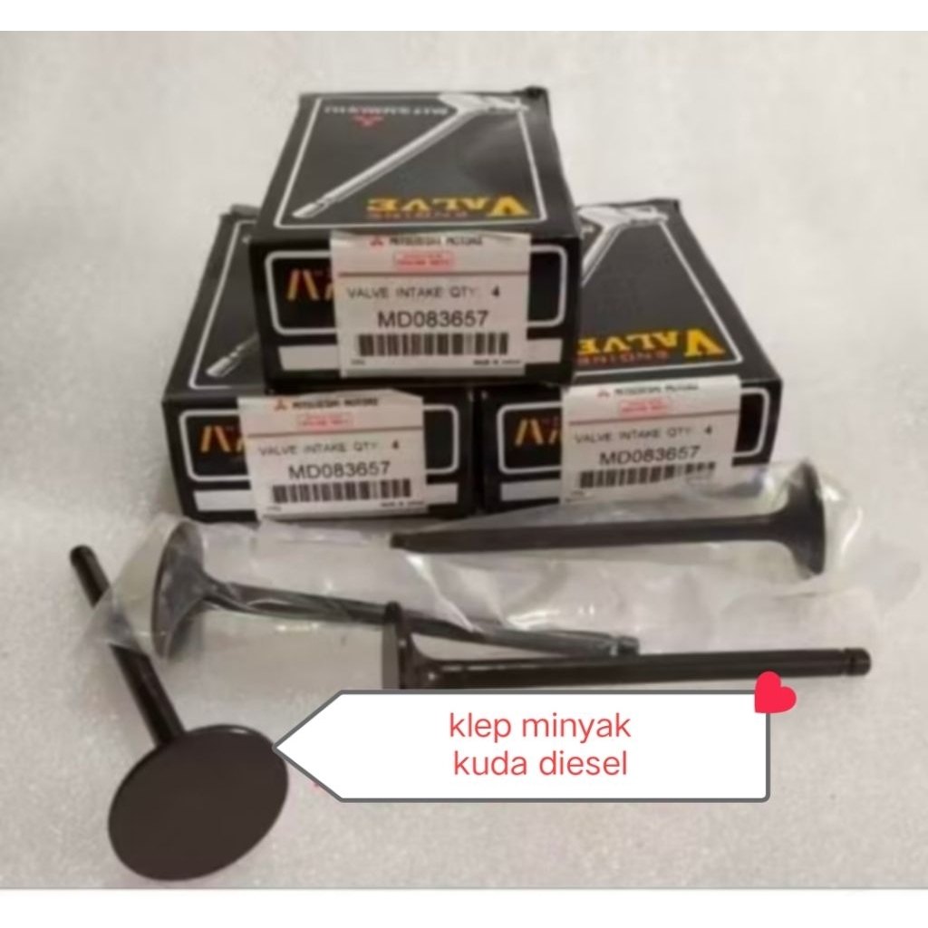 Jual engine valve klep in ex minyak api L300 diesel kuda diesel L039 ...