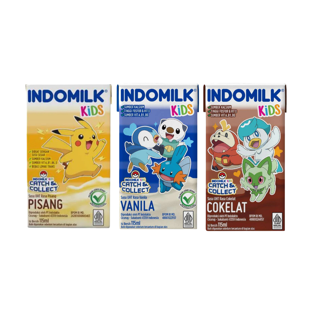 Jual Indomilk Kids Susu UHT All Varian 115 ml | Shopee Indonesia