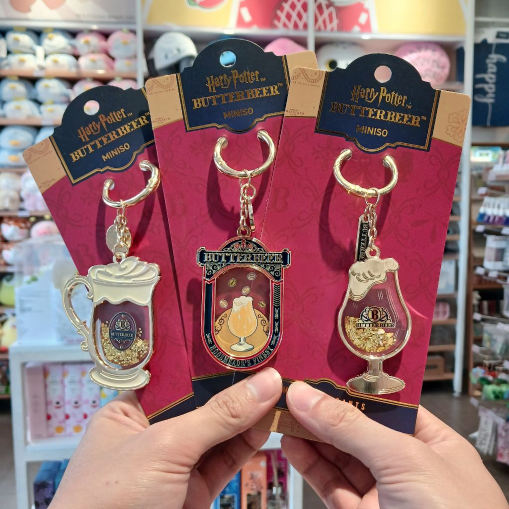 Jual Miniso Harry Potter Keychain Butterbeer ( Gantungan Kunci ) | Shopee Indonesia