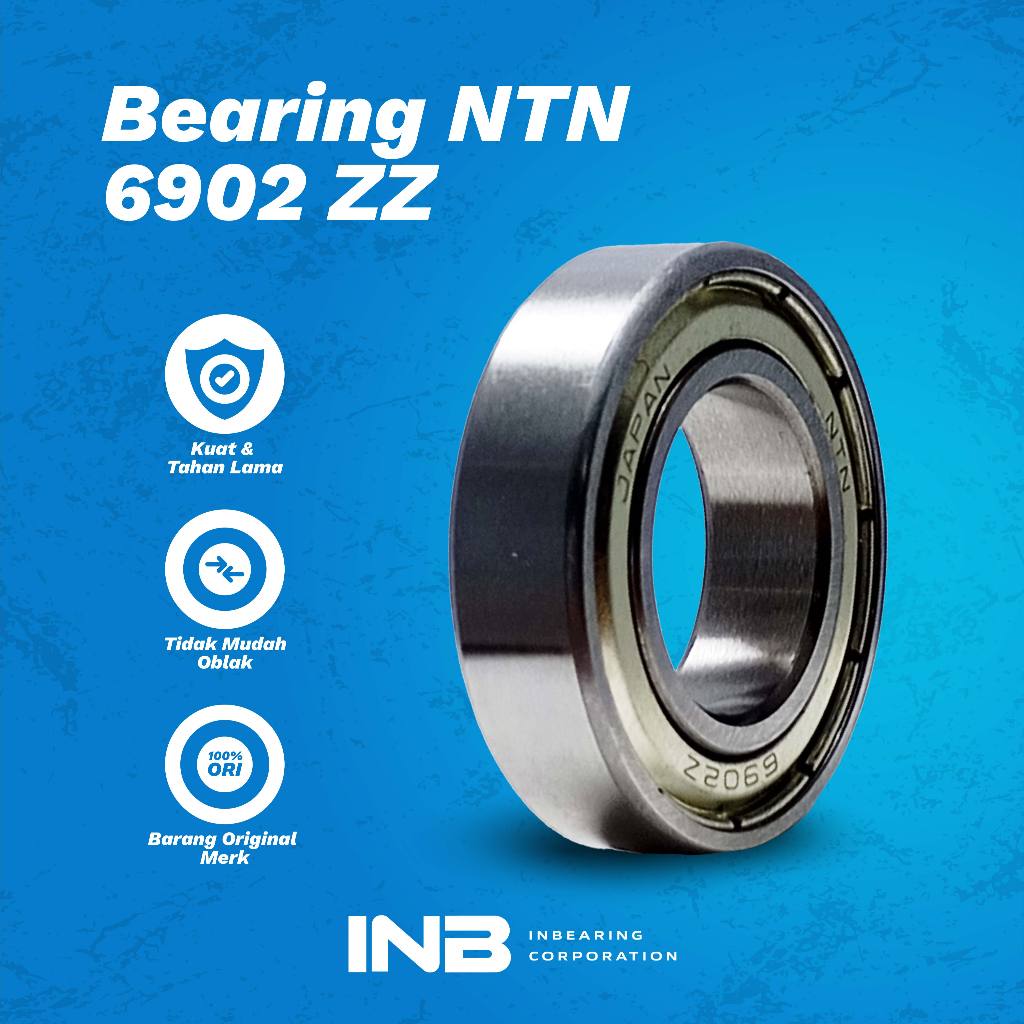 Jual Laker Bearing 6902 ZZ NTN Bearing Pully Beat Pcx Noken As Supra X 125 INB Original NTN ...