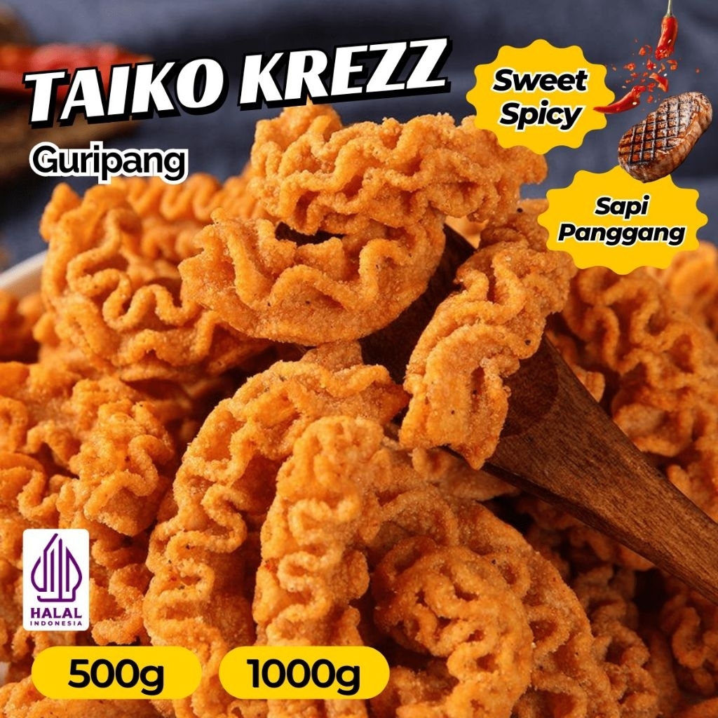 Jual Snack Taiko Krezz Guripang 500g/1000g Hampers Lebaran Idul Fitri ...