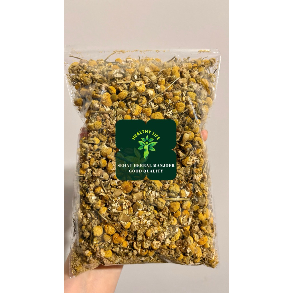 Jual Tea Bunga Chamomile / Dried Chamomile Flower Grade Bagus Asli ...