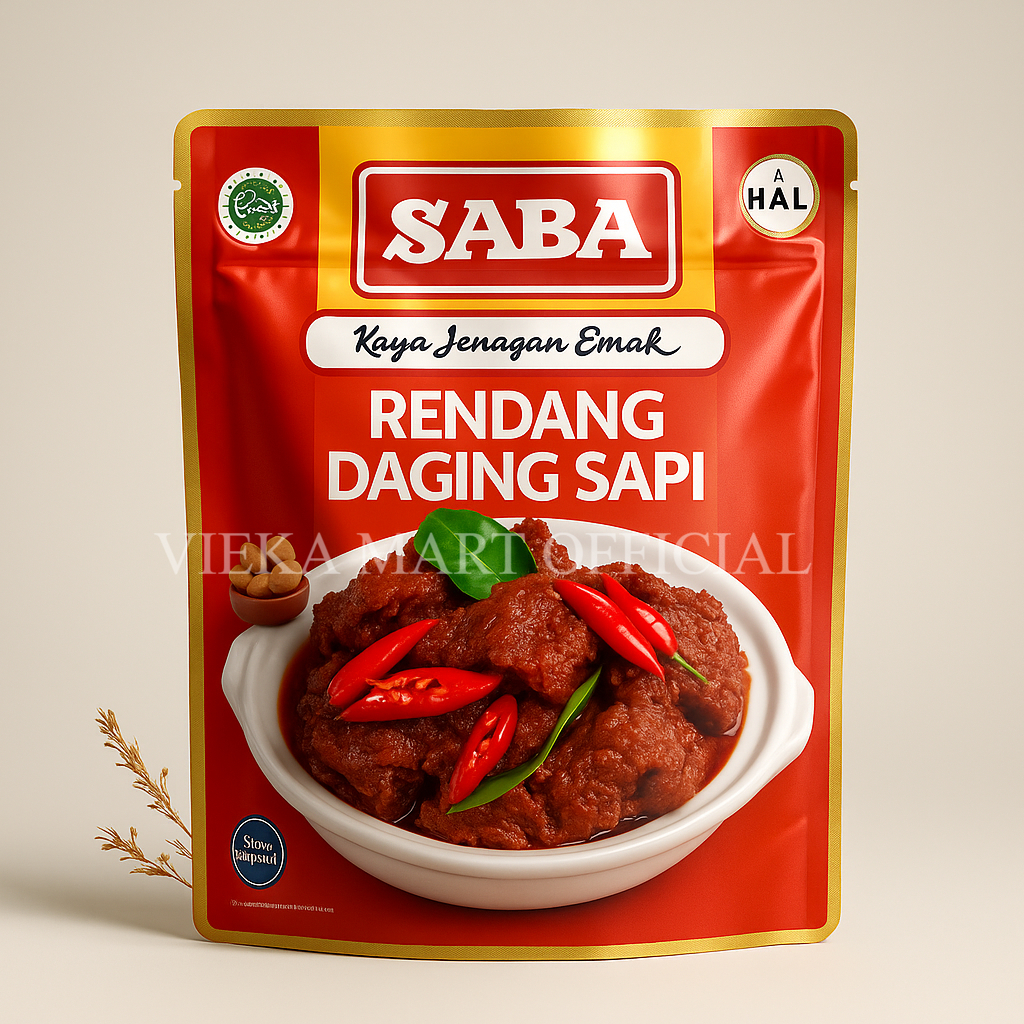 Jual SABA Rendang Daging Sapi Frozen 350g | Shopee Indonesia
