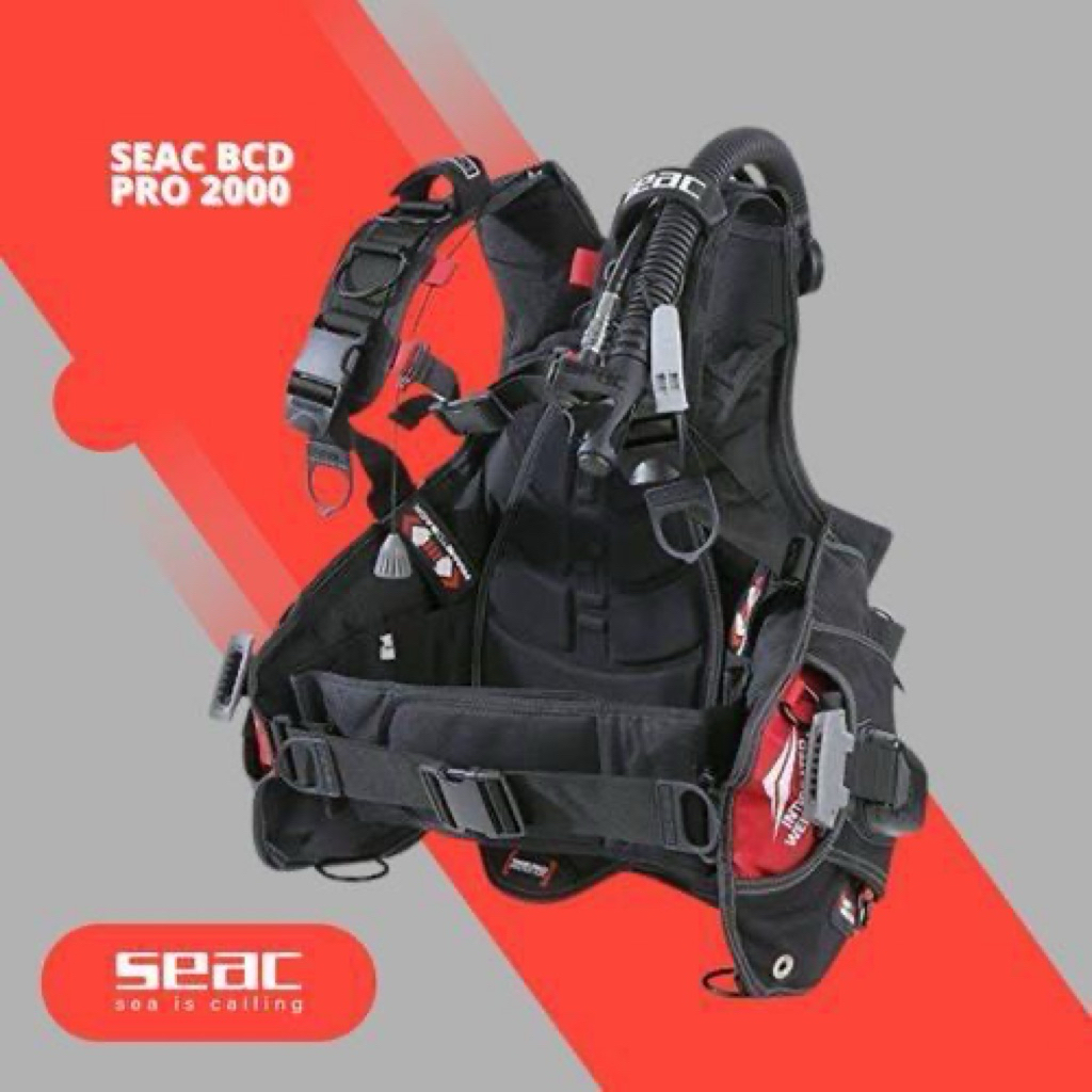 Jual SEAC BCD PRO 2000 / BCD DIVING / SCUBA DIVING | Shopee Indonesia