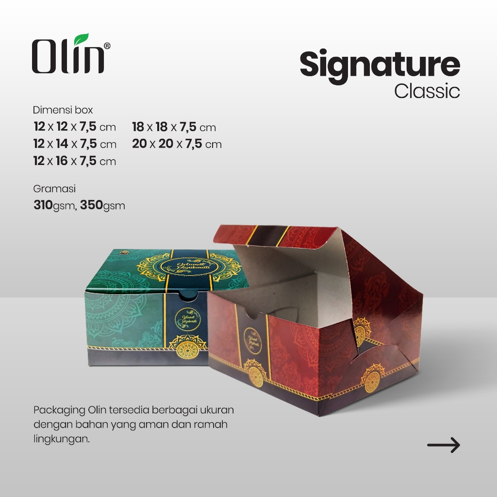 Jual SNACK BOX OLIN CLASSIC (TERSEDIA SEMUA UKURAN) | Shopee Indonesia
