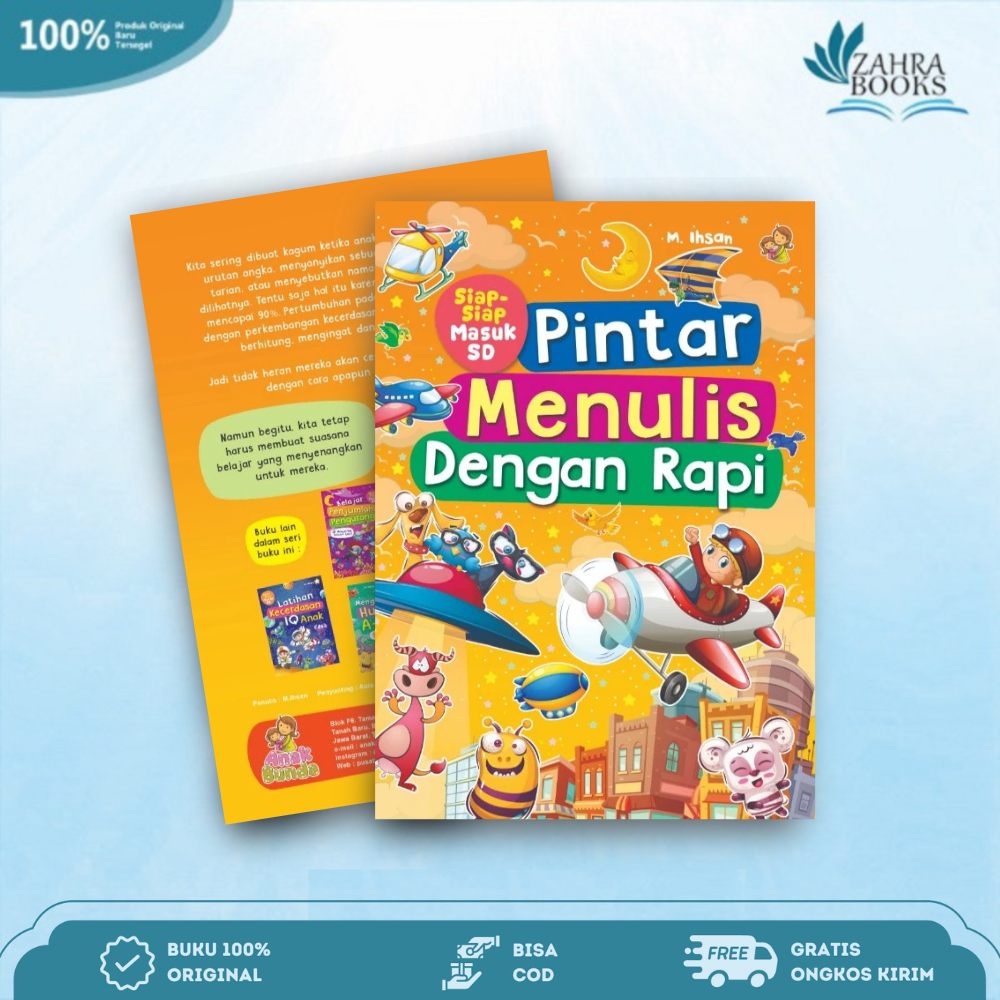 Jual Buku Pintar Menulis Dengan Rapi (Siap-Siap Masuk SD) - Bintang ...
