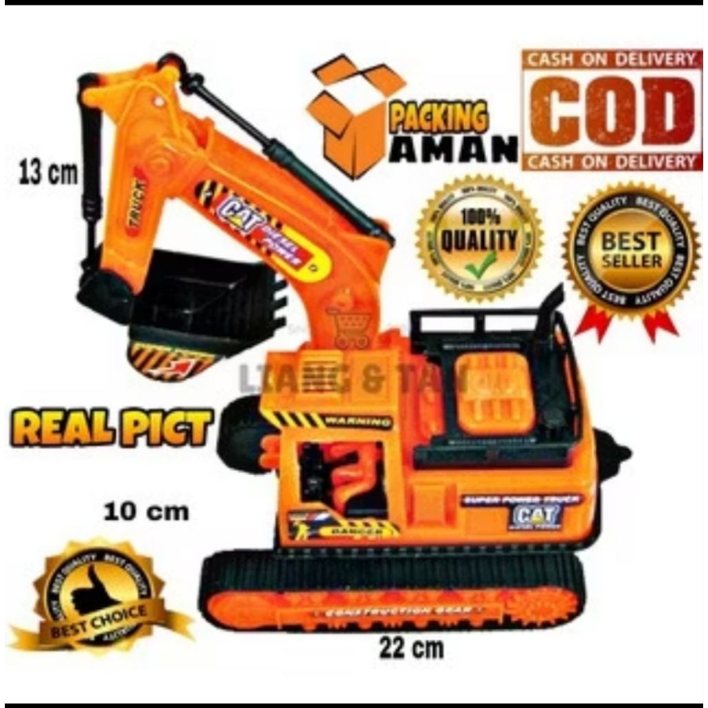 Jual MAINAN ANAK BEKO EXCAVATOR MB03 MAINAN TRUCK TRAKTOR KONSTRUKSI ...